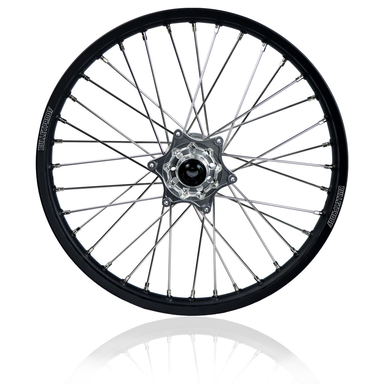 BULLET PROOF DESIGNS 21" FRONT WHEEL KTM/ HUSQVARNA/ SHERCO/ GASGAS ...